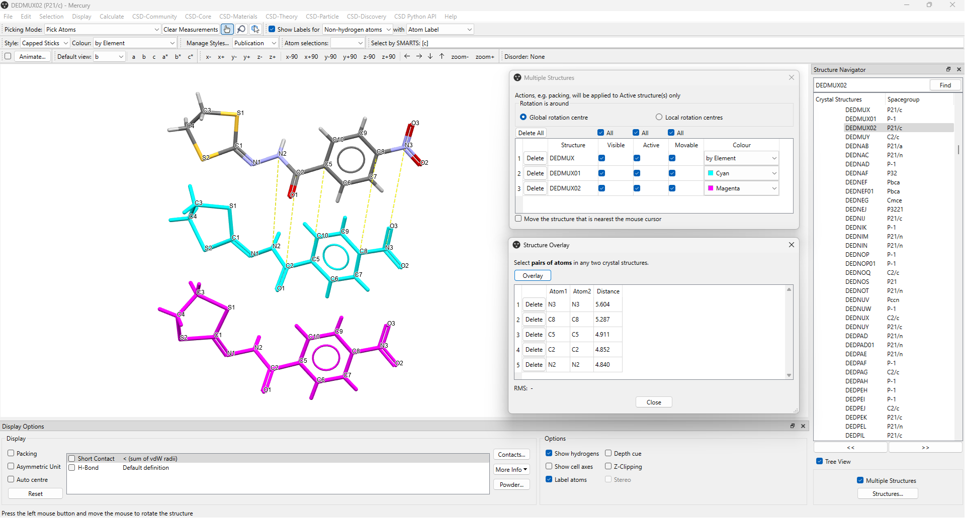 How to Compare the Packing of Your Polymorphs | CCDC