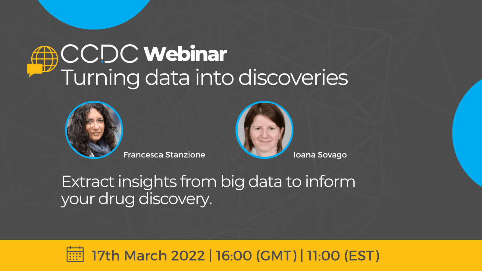 CCDC Webinar: Turning Data into Discoveries | CCDC