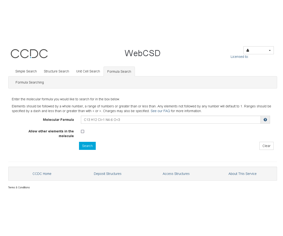 Access Proprietary & Public Chemistry Data with | CCDC