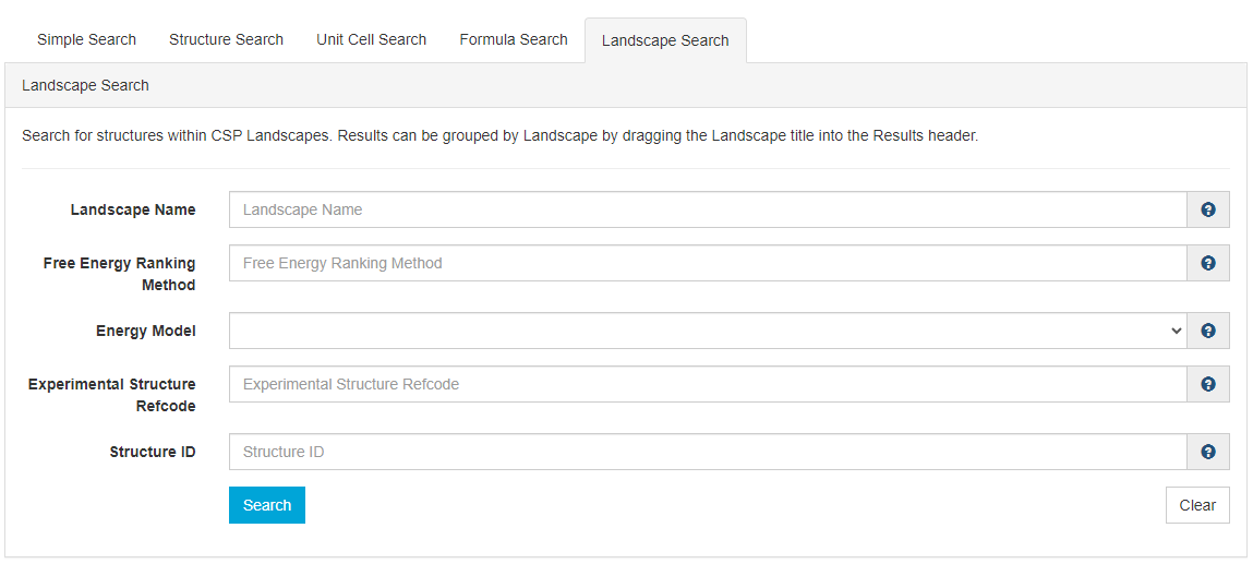 Find CSP Landscapes Quicker | CCDC